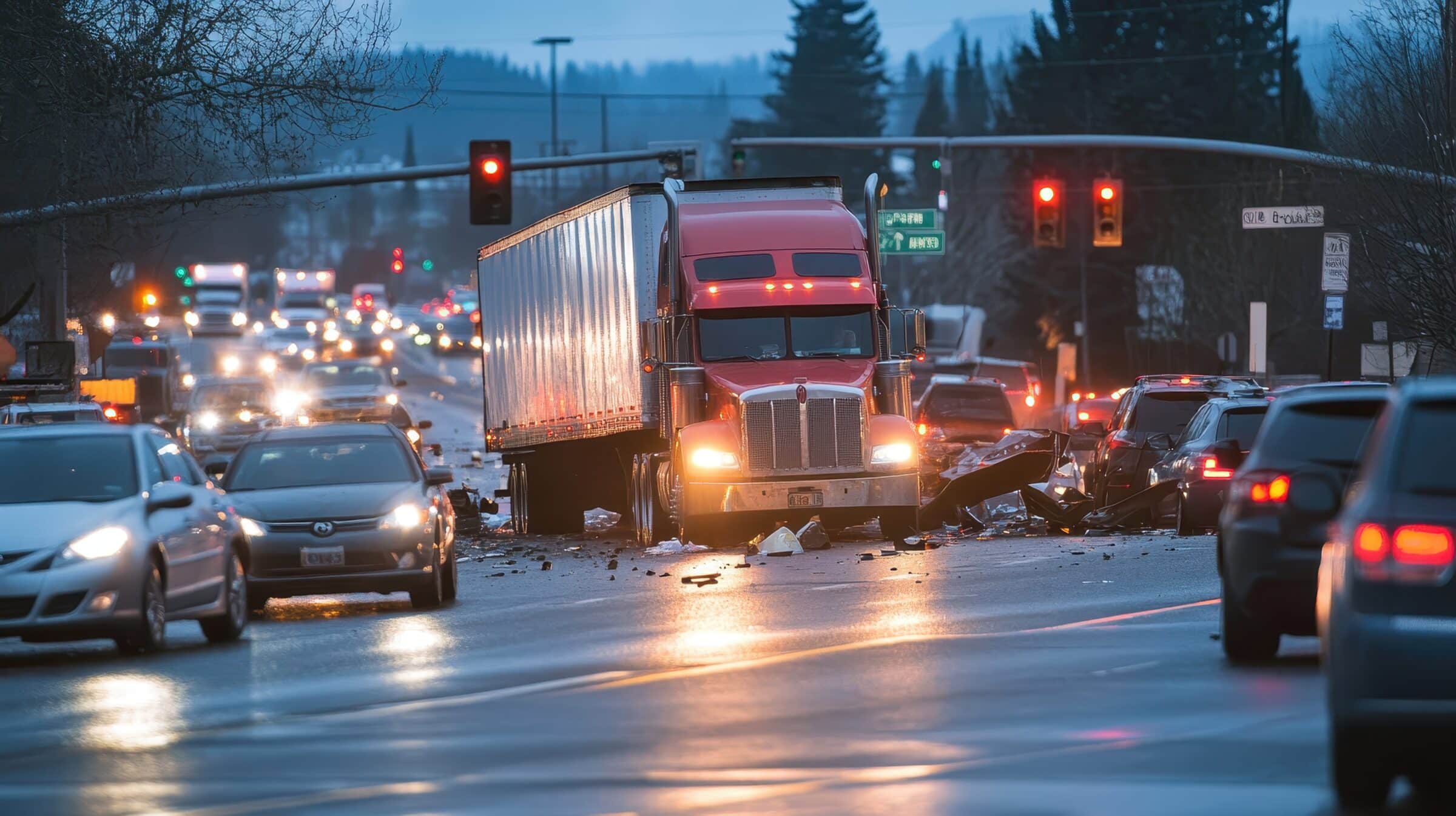 The Physics of a Semi Truck vs. Car Accident | KNR